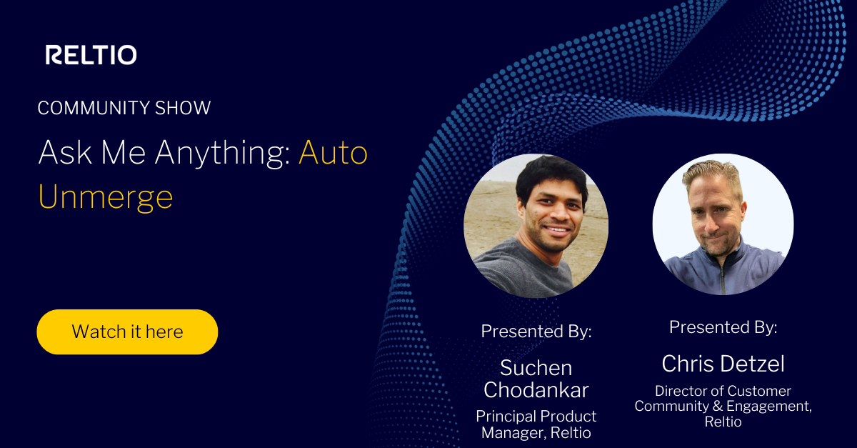 Ask Me Anything Automated Unmerge - Show