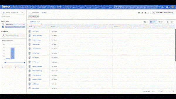 How To Create a Relevance-Based Match Rule with Data Modeler
