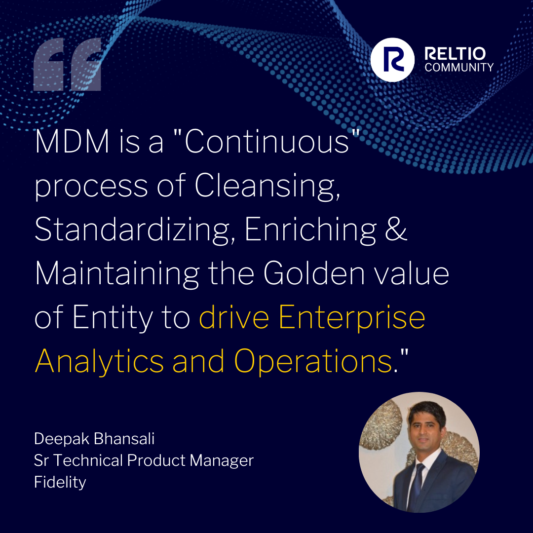 What is Master Data Management (MDM) and its purpose?