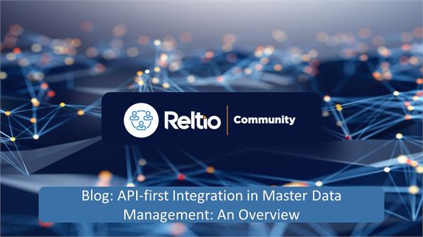 API-first Integration in Master Data Management: An Overview