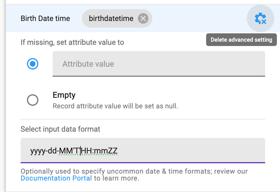 Timestamp with Data Loader in Reltio