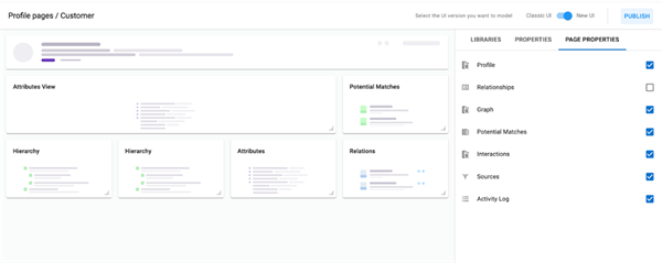 Reltio UI - Search, UI Modeler, Security and Dashboards