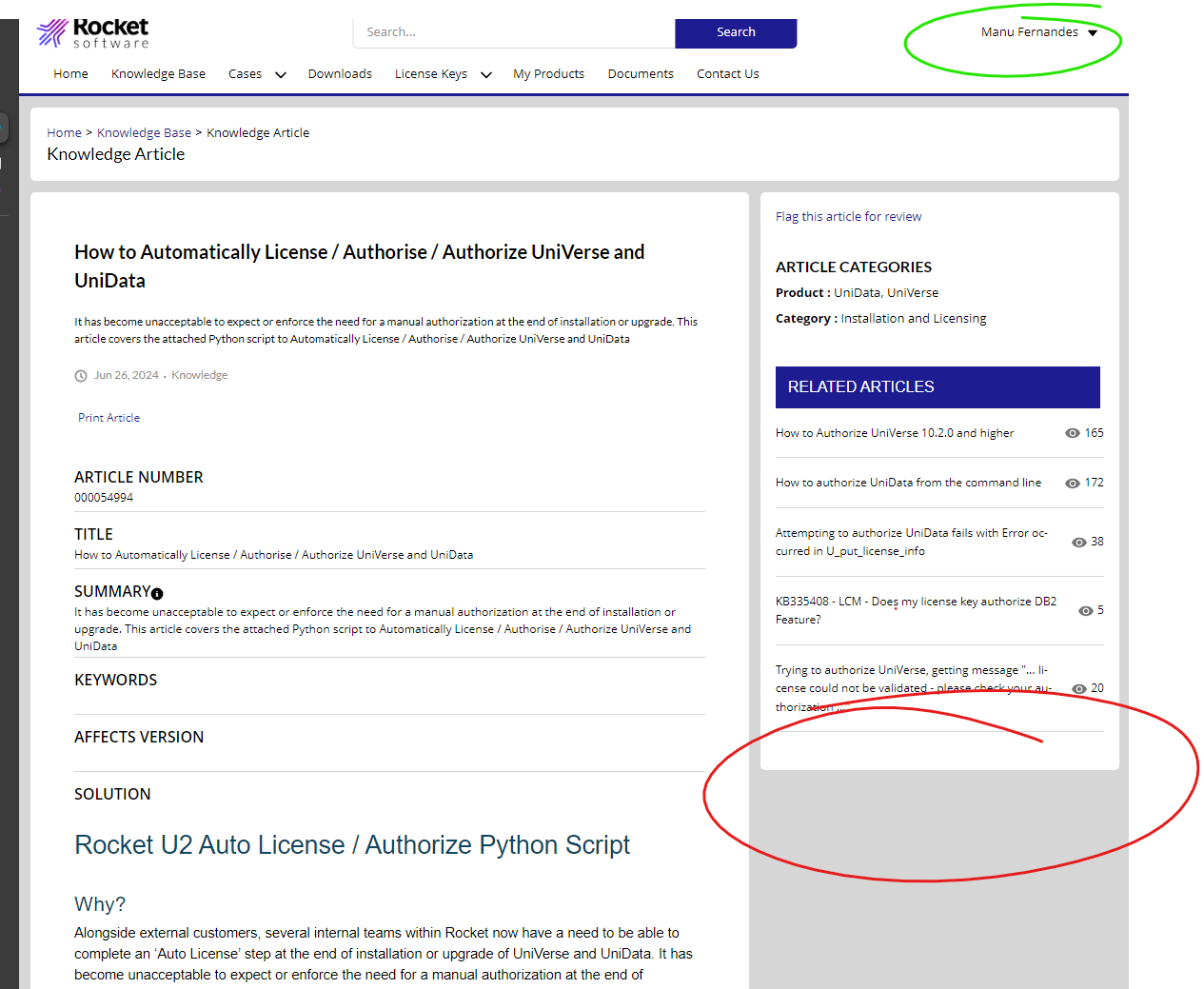 Announcement: You can now Automatically License UniVerse and UniData ...