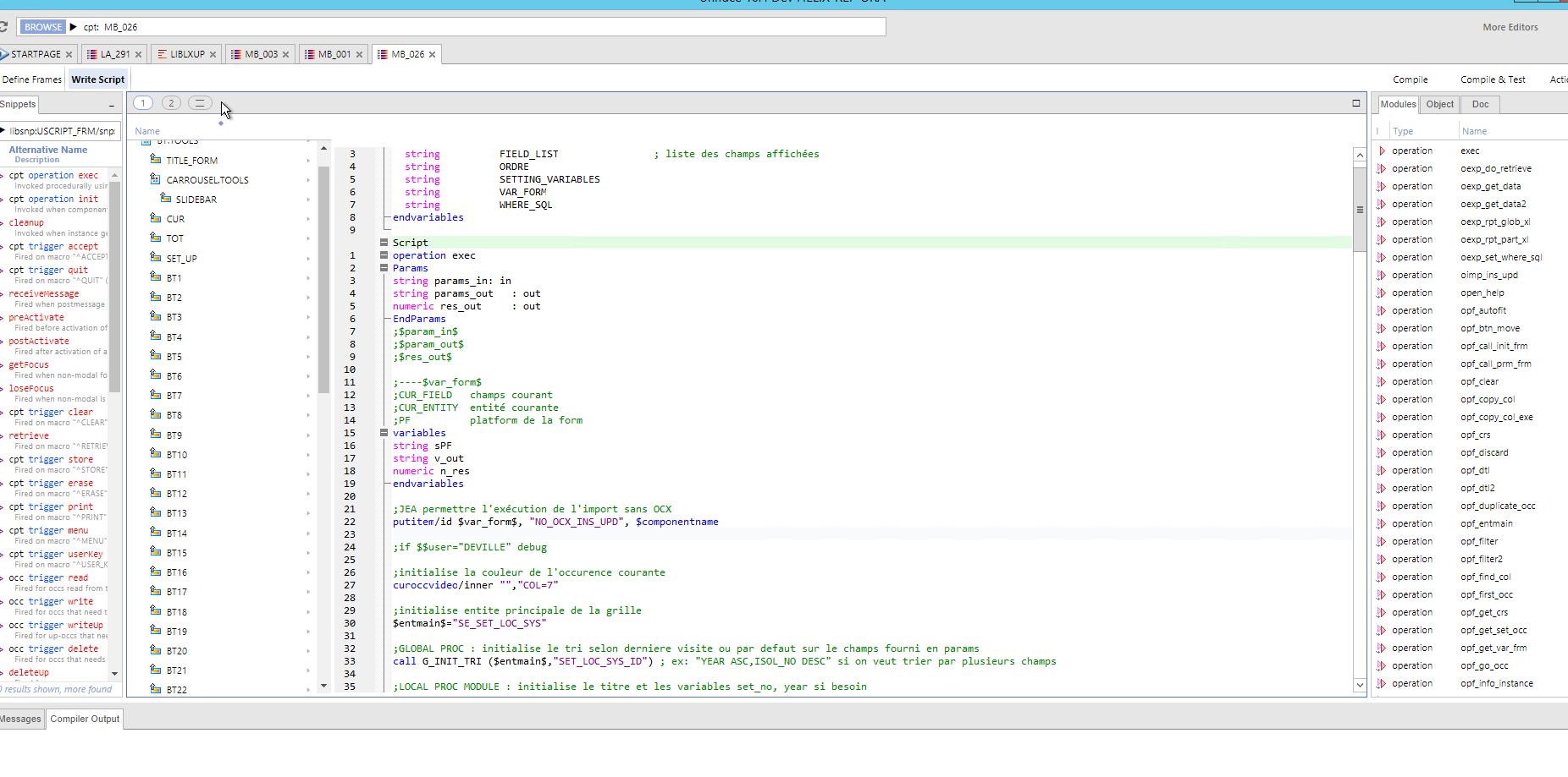 IDE | Uniface User Forum