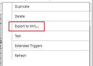 Differences between "Export" and "Export to XML..." | Uniface User Forum