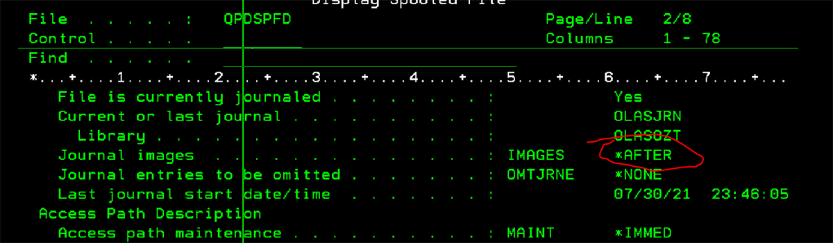 How to default 'Journal Images' to *BOTH when deploy a new table via ...