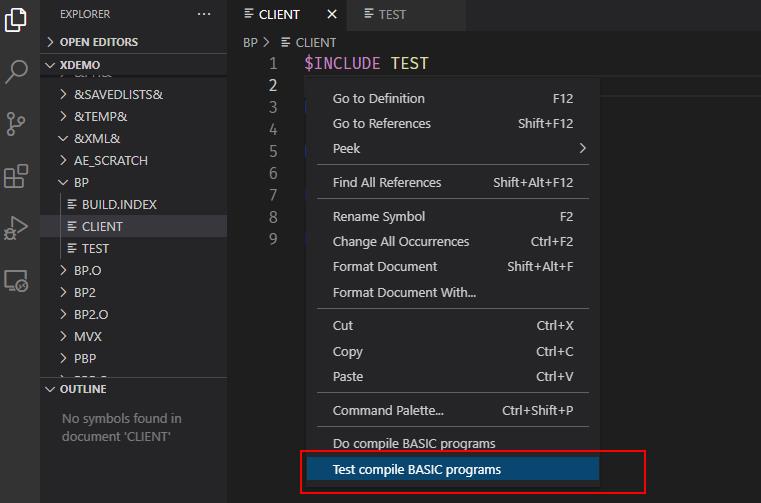Share initial ideas of compilation in Rocket MV BASIC extension | MVVS ...