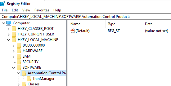 ThinManager: Complete uninstall or Downgrade to a Previous Version