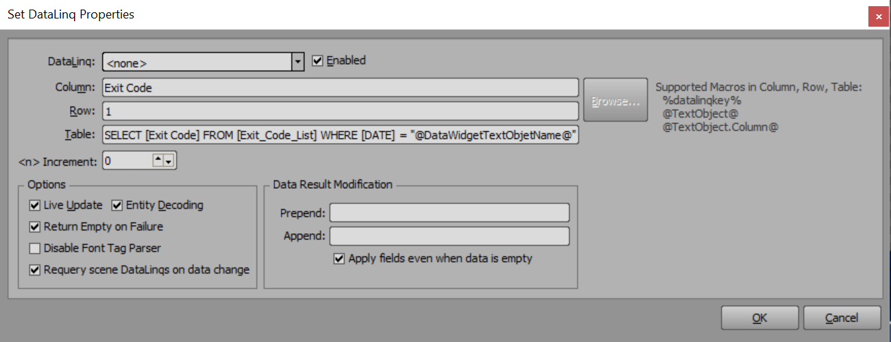 Visual Logic and Datalinq | Graphics