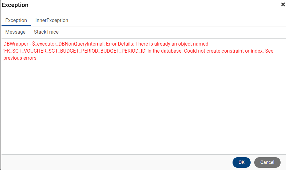 Unable to add new FK constraint in the existing entity. NEED HELP ... Unable to add new FK constraint in the existing entity. NEED HELP ...