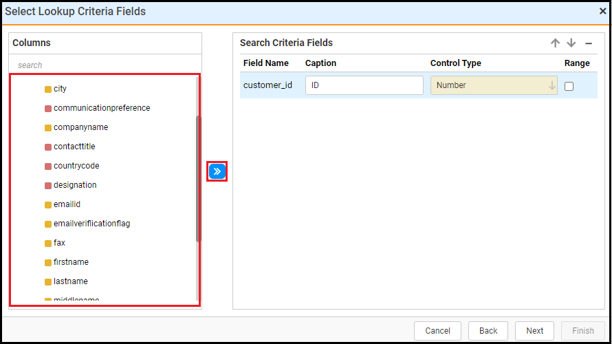 Create A Lookup Form