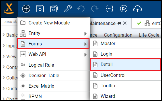 Create a Child Maintenance Form and Configure Opening it from the ...