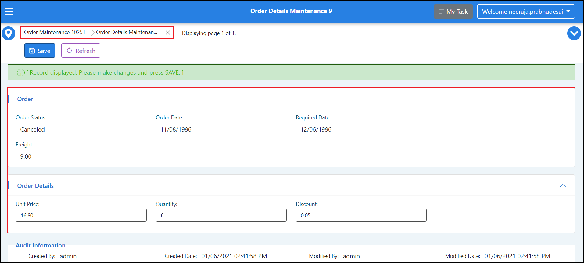 Create a Child Maintenance Form and Configure Opening it from the ...