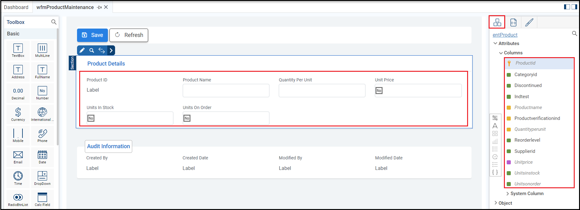 Configure a Form with a User Control