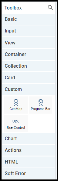 Forms Toolbox Custom Section