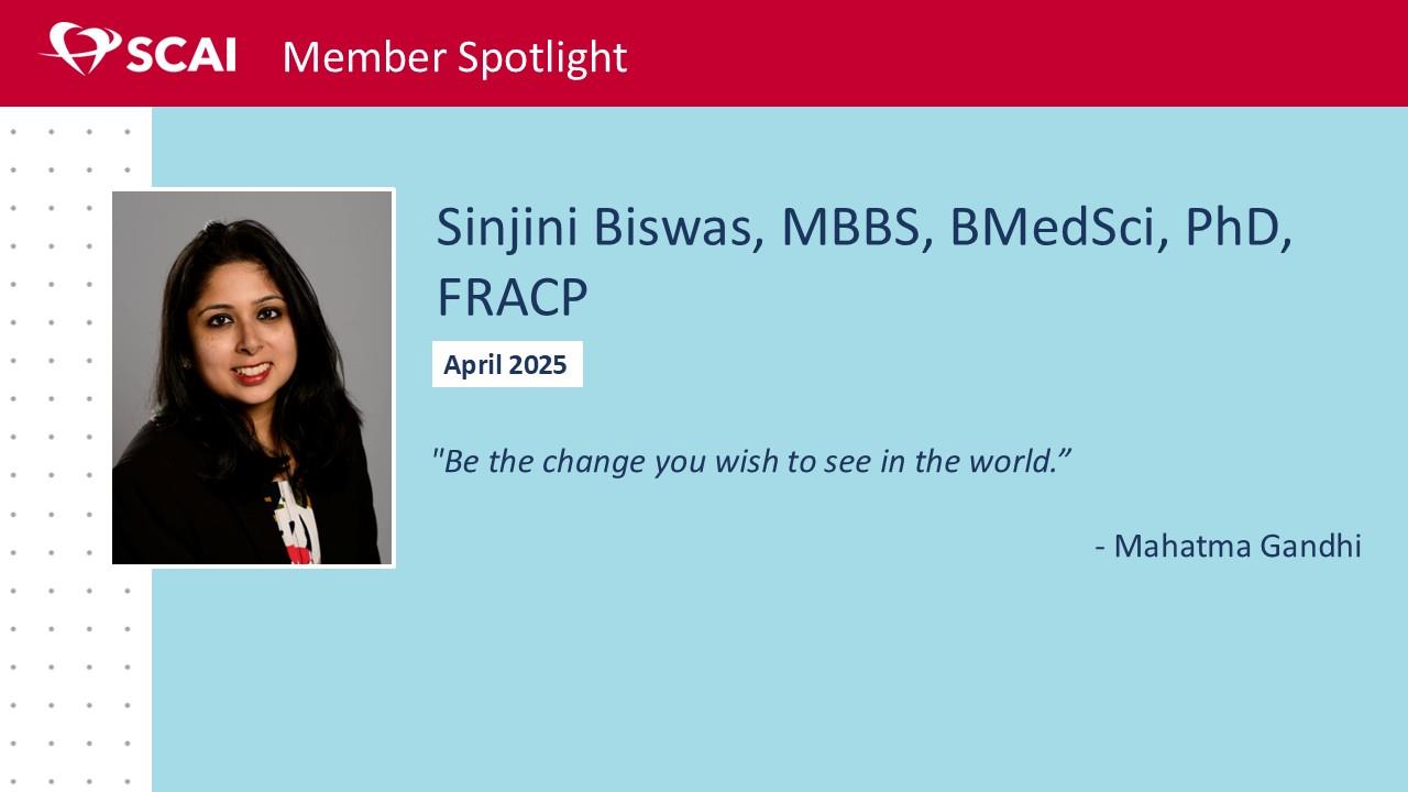 Member Spotlight: Dr. Sinjini Biswas