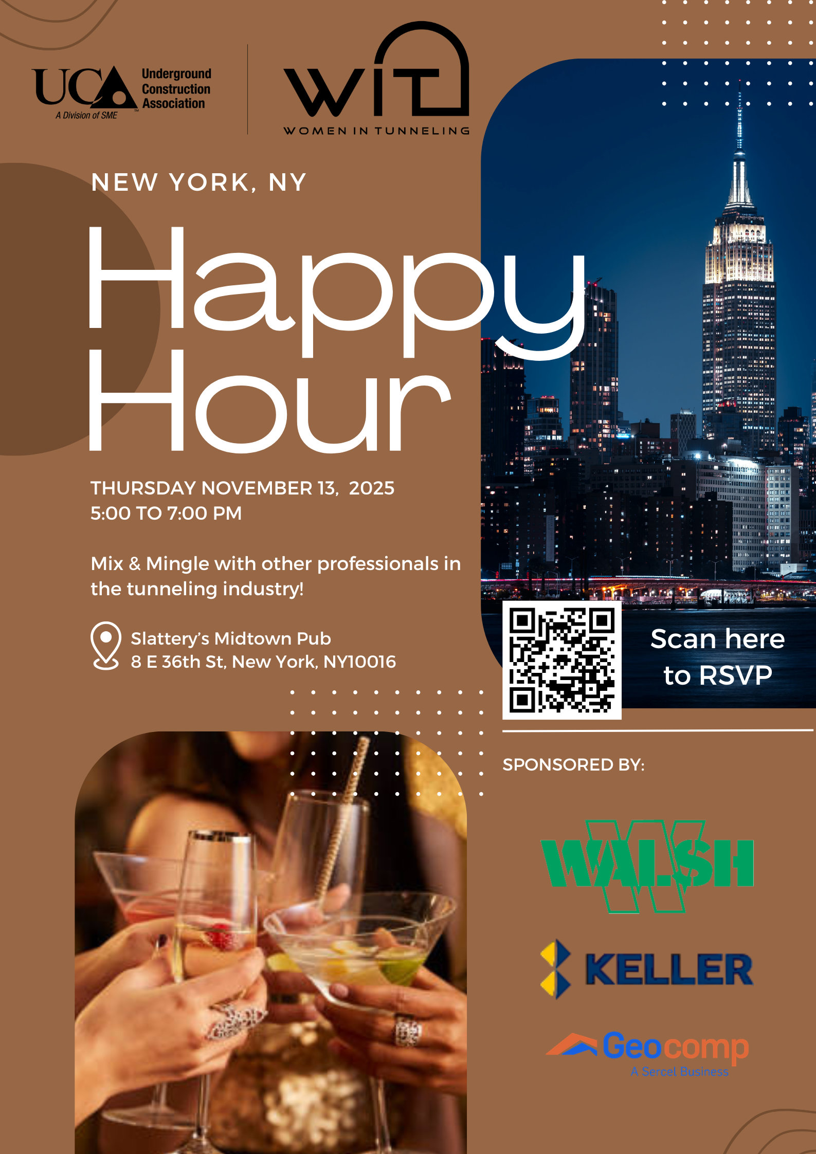 Women in Tunneling Late Night Happy Hour - UCA Community