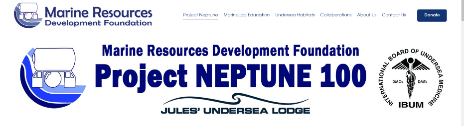 Design of MRDF Underwater Habitat & Project Neptune 100 - VIRTUAL EVENT ...