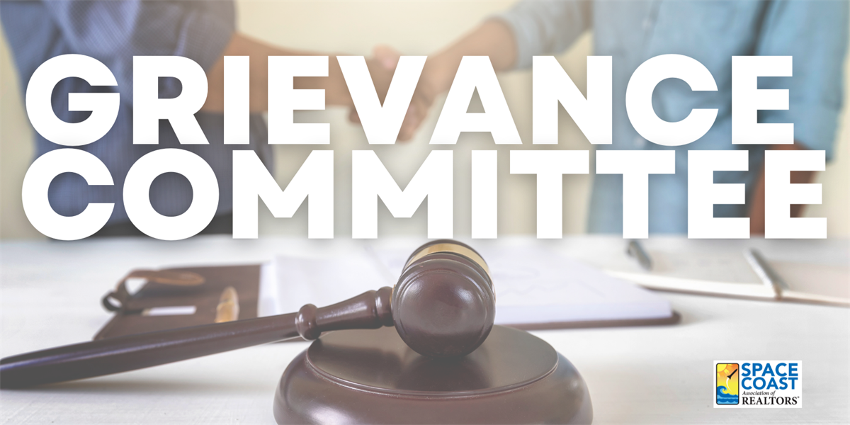 Team "A" Grievance Committee Meeting - Space Coast Association of ...