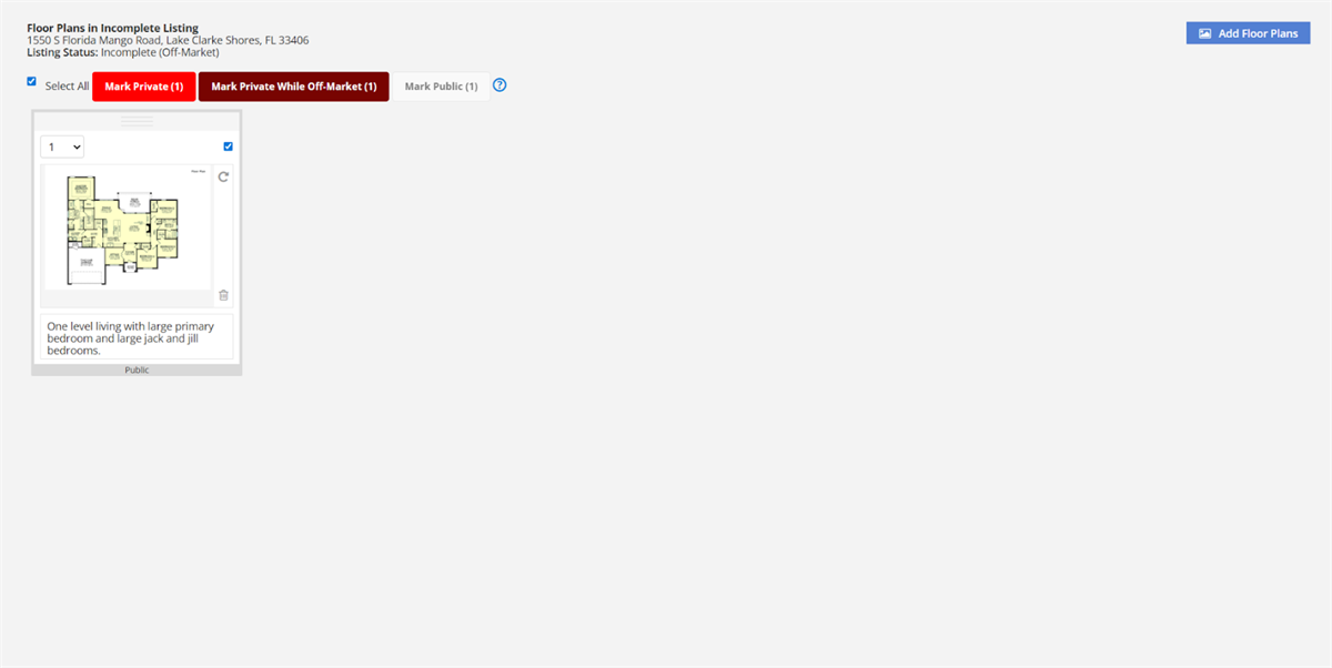 Updates to Floor Plan Management in Flexmls