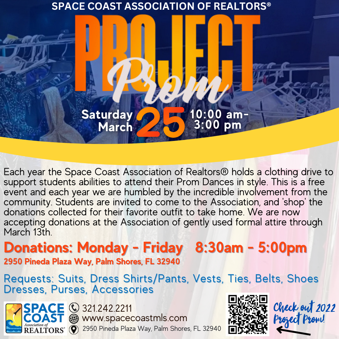 2023 Project Prom - At the Association - Space Coast Association of REALTORS® Launch Pad