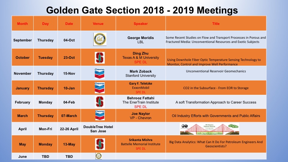 2018-2019 Golden Gate Section Monthly Meeting Schedule - Golden Gate ...