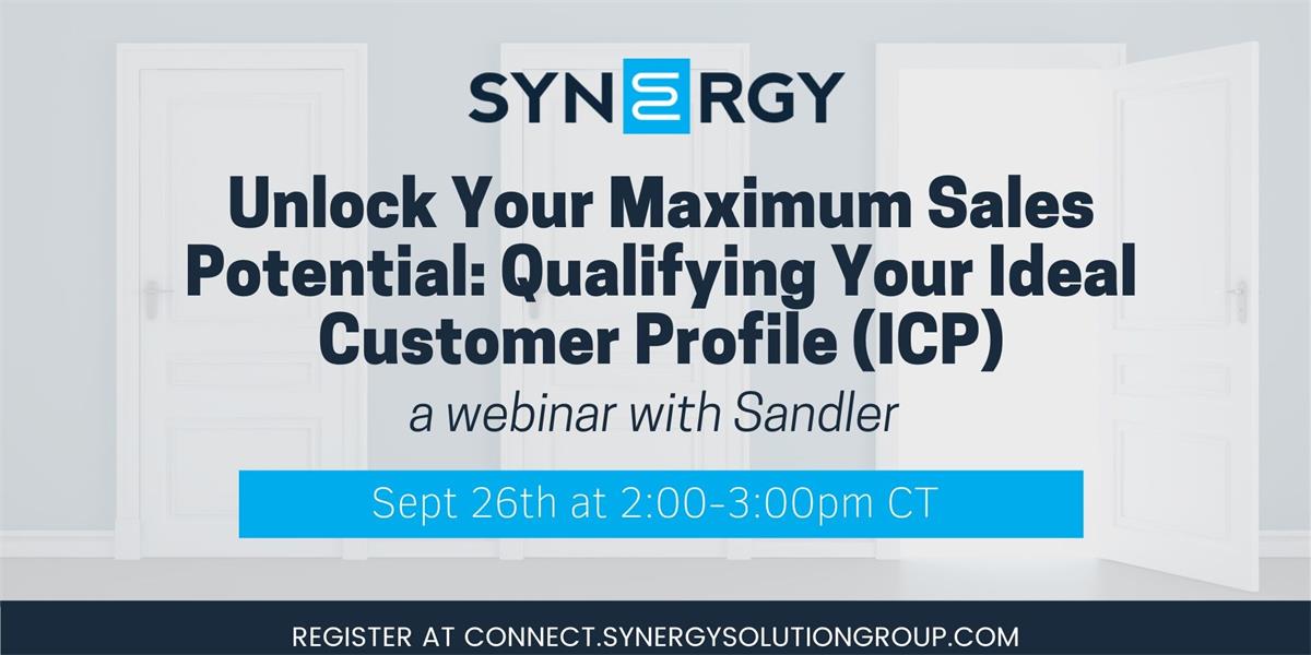 Upcoming Events - Synergy Solution Group