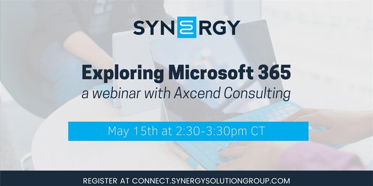 Upcoming Events - Synergy Solution Group