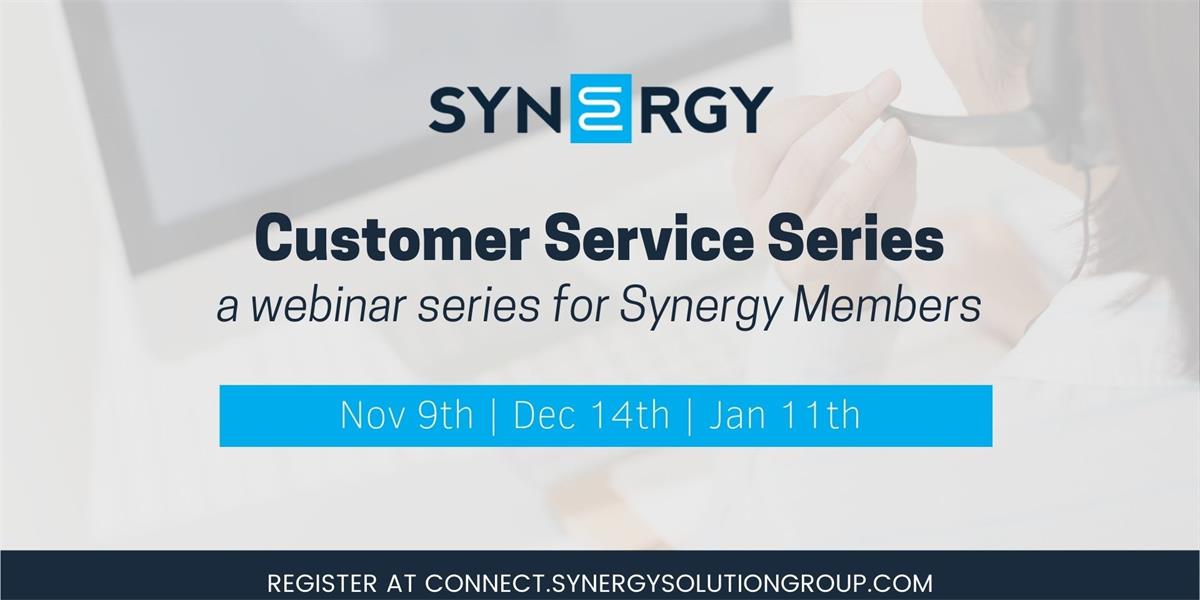 Upcoming Events - Synergy Solution Group