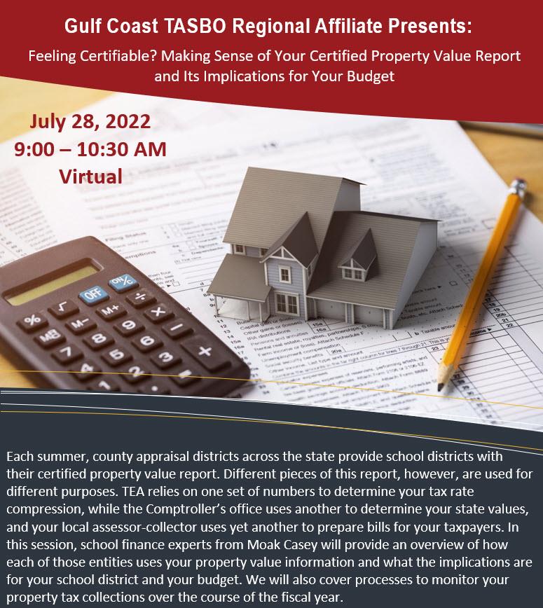 Gulf Coast TASBO Regional Affiliate - TASBO Connect