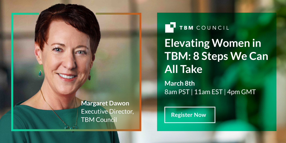 Elevating Women in TBM: 8 Steps We Can All Take - TBM Connect Thrive