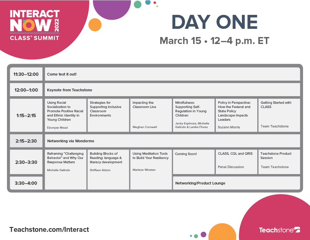 Check Out the Schedule for InterAct 2022 & Register Before Early Bird ...