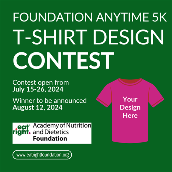 Academy Foundation Anytime 5k T-Shirt Design Contest