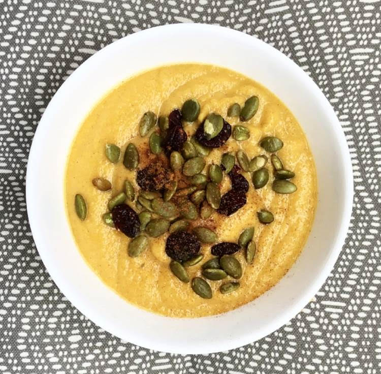 Recipe - Sweet Winter Squash and Apple Bisque - NEP