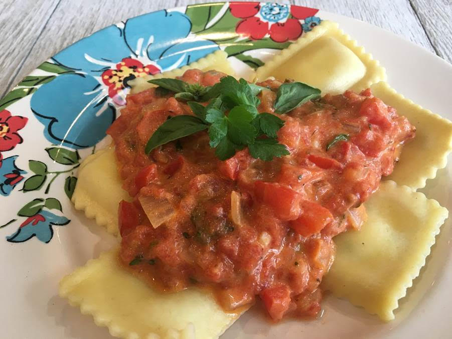 Recipe - Chunky Herbalicious Blushed Pasta Sauce - NEP