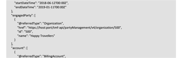 TMF 629: CTK is expecting "engagedParty" node to be an Object in the ...