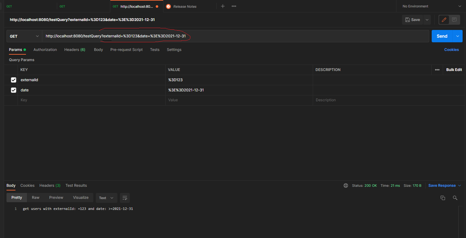 TMF630 GET with url encoded values | Open APIs