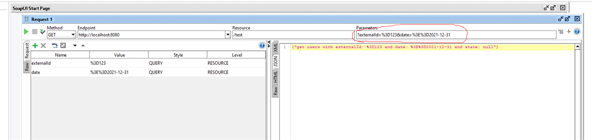 TMF630 GET with url encoded values | Open APIs