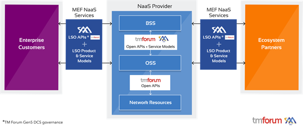 Guiding principles for using TMFORUM OPEN APIs vs MEF APIs | Open APIs