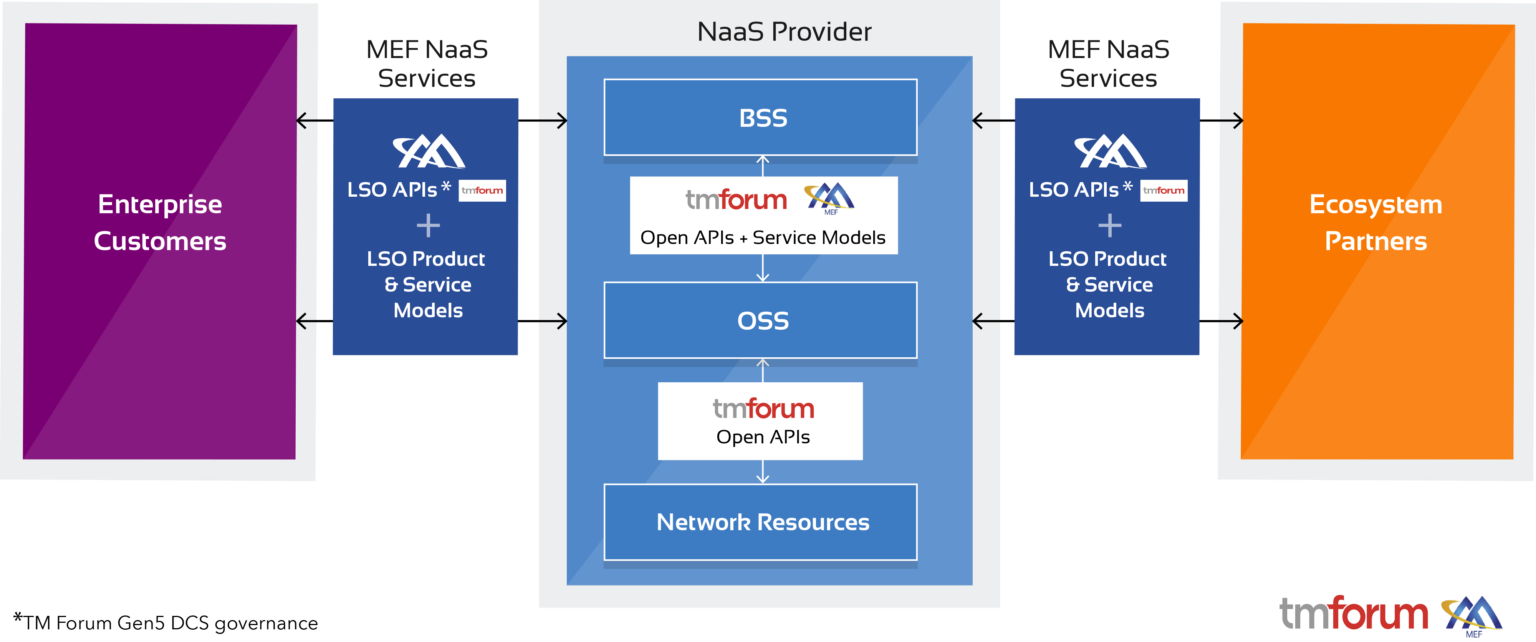 Guiding principles for using TMFORUM OPEN APIs vs MEF APIs | Open APIs
