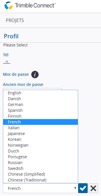 install language | Trimble Connect User Forum