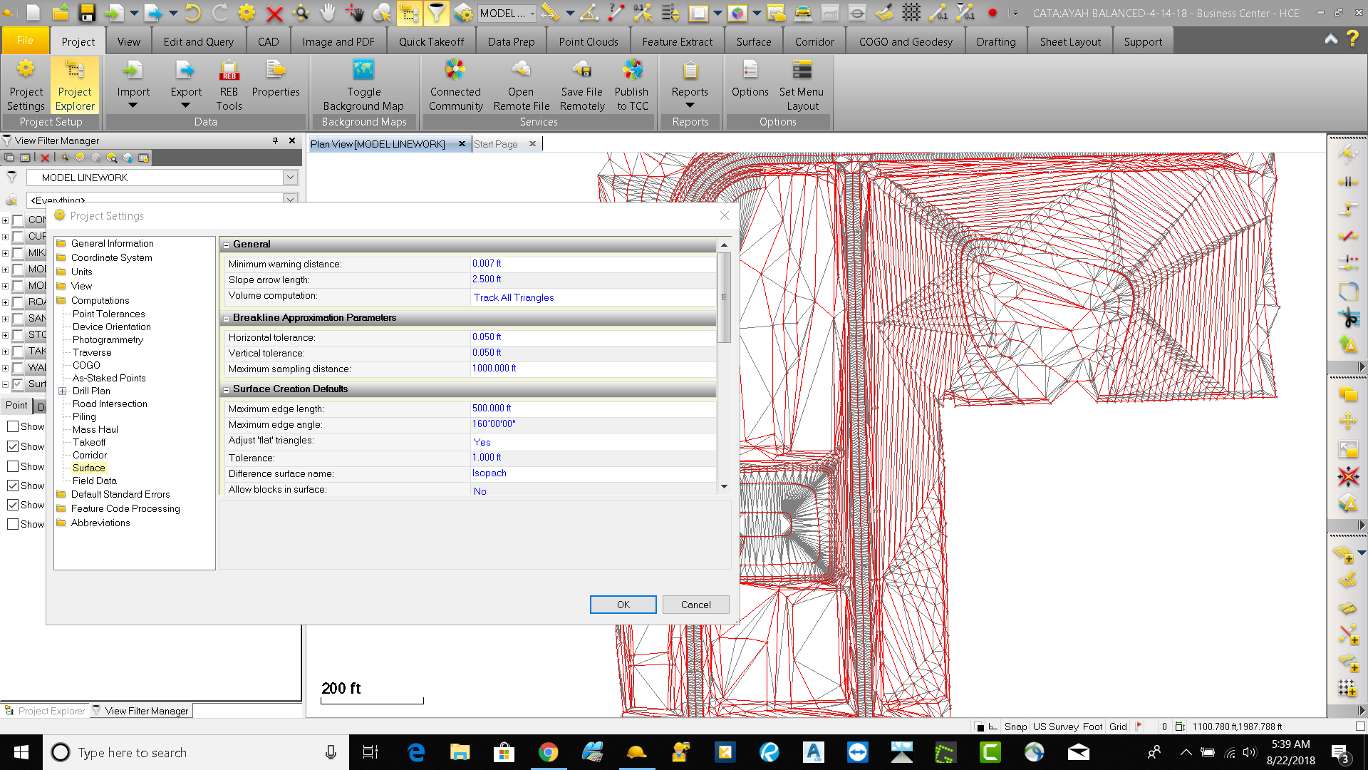 reason to decrease the maximum sampling distance in project settings ...