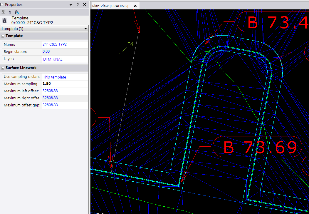 How to 3D model curb | Trimble Business Center