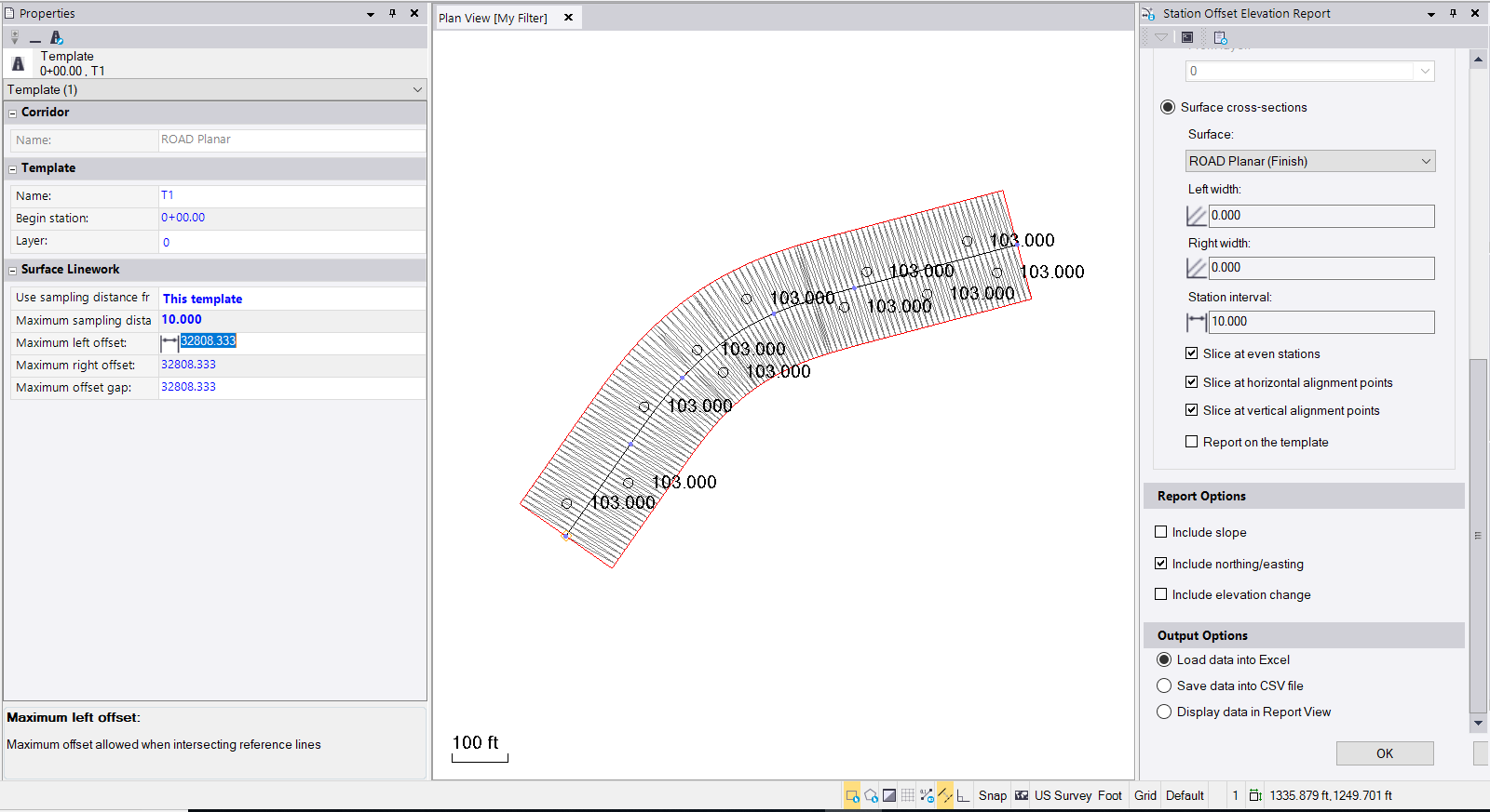 Can I report a point elevation difference to alignment | Trimble ...