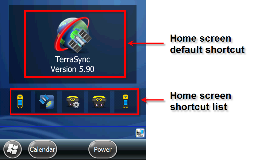 on a Geo7x. is there a way to change the start screen menu to a list ...