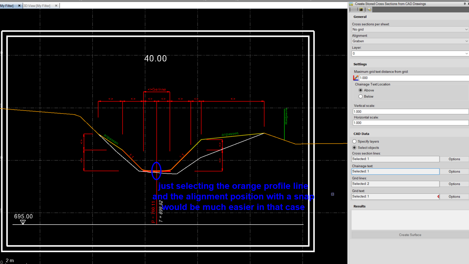Is there a video on teaching how to build surface from CAD cross ...