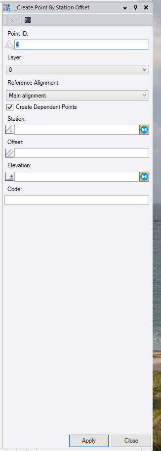 Points command | Trimble Business Center