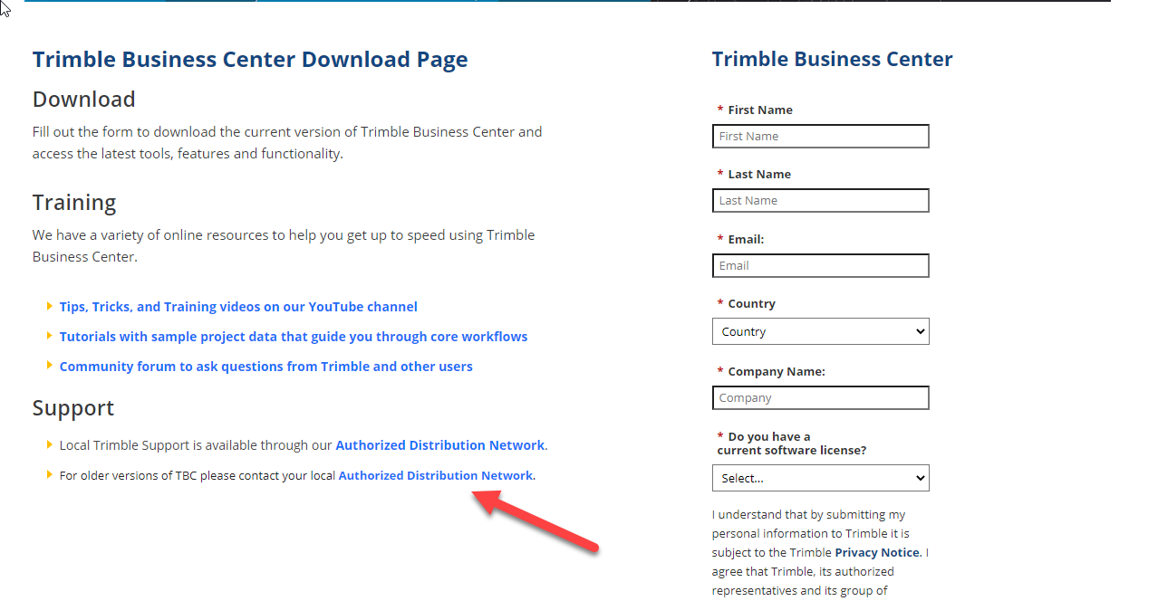 Where can I download TBC version 4.10? | Trimble Business Center