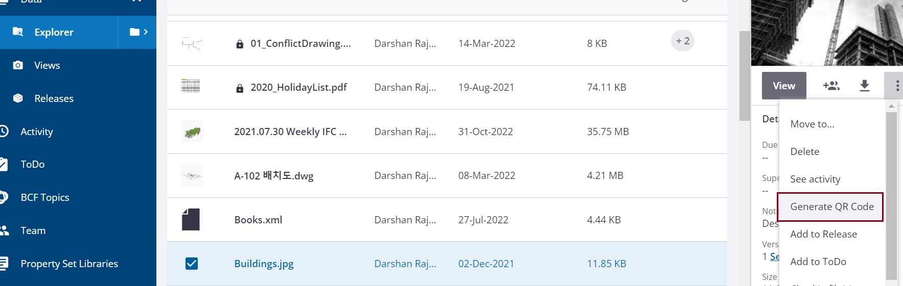 How to export a model link as a qr code? | Trimble Connect User Forum