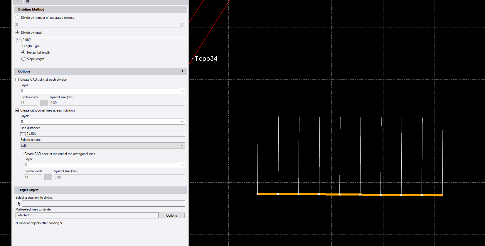 Create perpendicular lines along alignment | Trimble Business Center Create perpendicular lines along alignment | Trimble Business Center